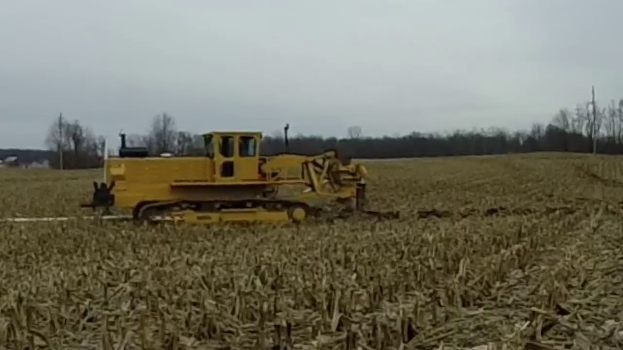 Word Construction, Inc - Bron 350 drainage plow - YouTube