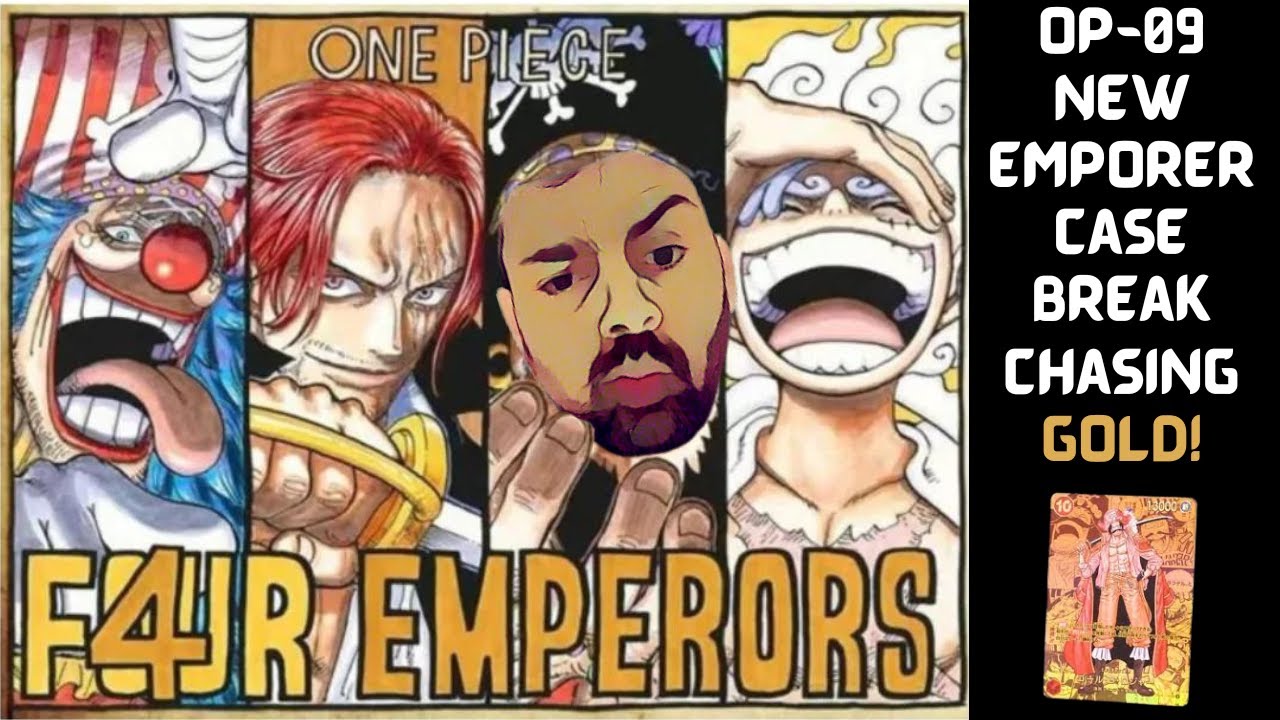 OP-09 New Emperor case opening in search of the gold manga! # ...