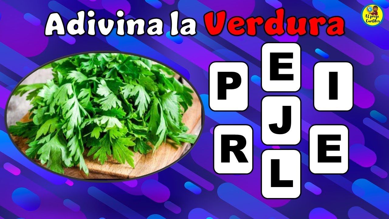 ADIVINA LA VERDURA con el nombre desordenado🥦🥕 Reto de Verduras - YouTube