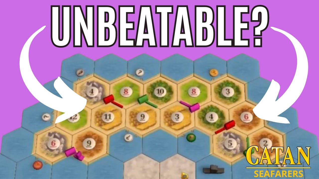 UNBEATABLE Maximum Efficiency Setup | Top 25 Catan SEAFARERS | Game 161 ...