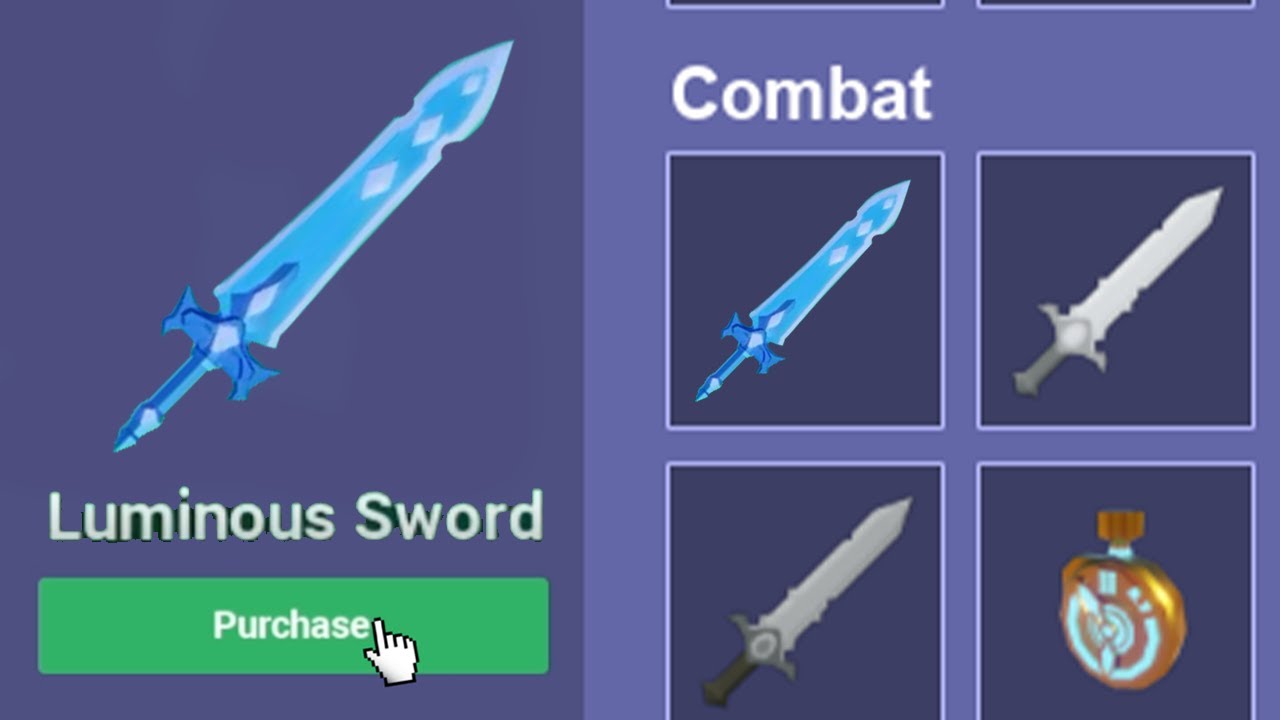 How POWERFUL Is The LUMINOUS SWORD In Roblox Bedwars... - YouTube