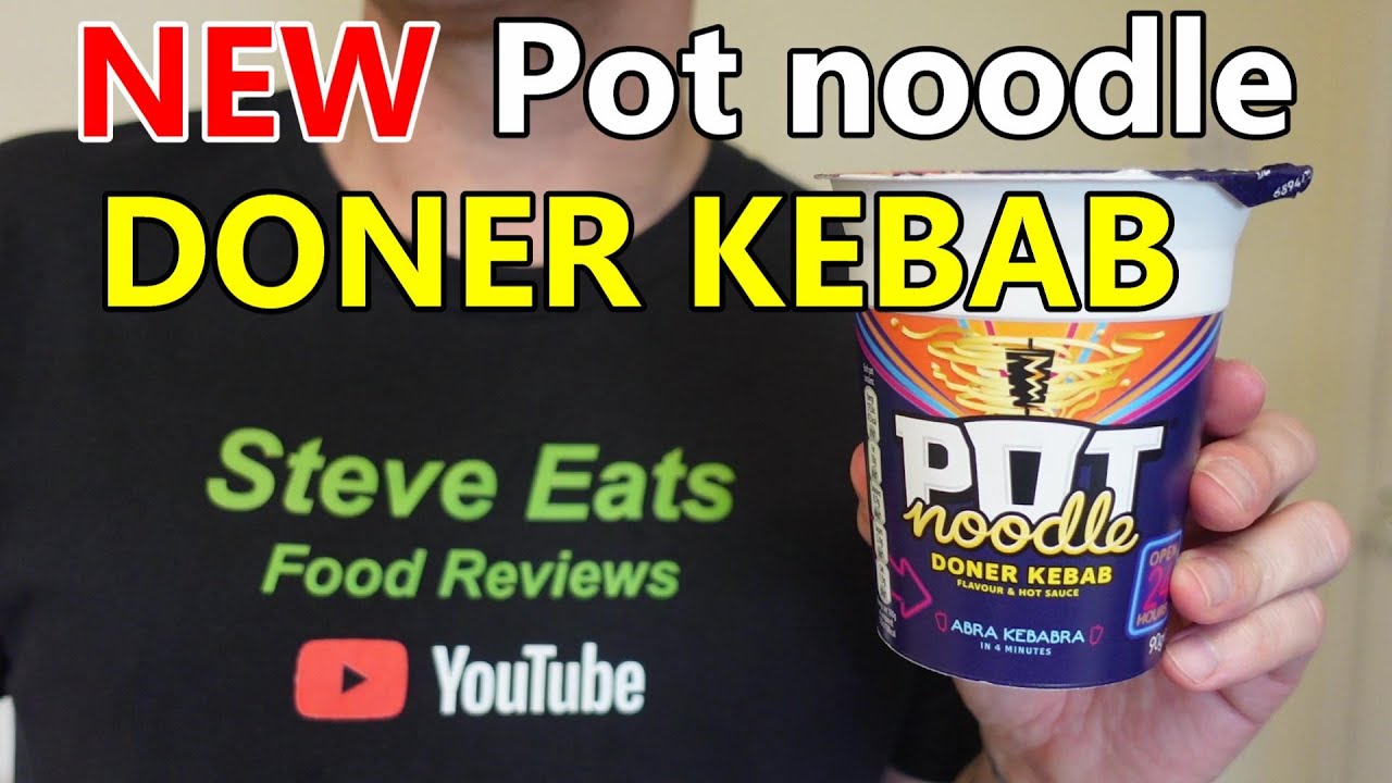 NEW Doner Kebab Flavour Pot Noodle Review - YouTube