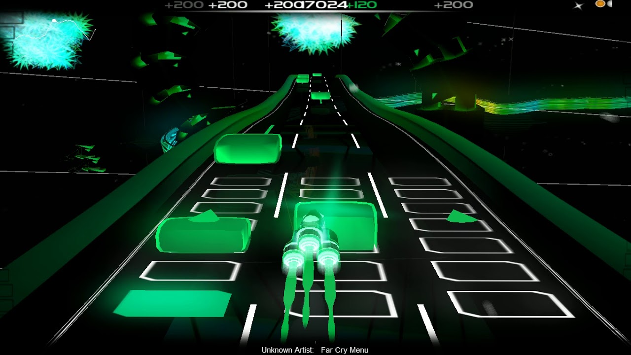 Audiosurf - Far Cry 1 Main Menu Theme (OST) - YouTube
