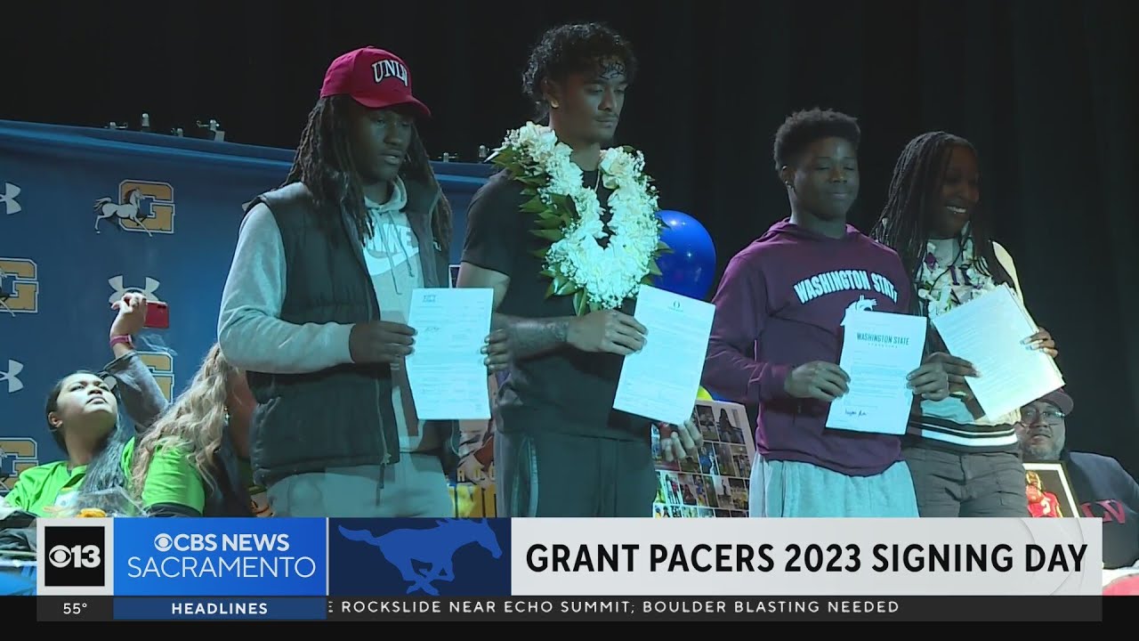Grant Pacers 2023 signing day - YouTube
