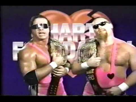 WWF Hart Foundation promo on Rhythm And Blues 1990 - YouTube