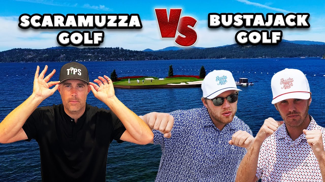 Scaramuzza or BustaJack Golf…who played the floating 14th green better ...
