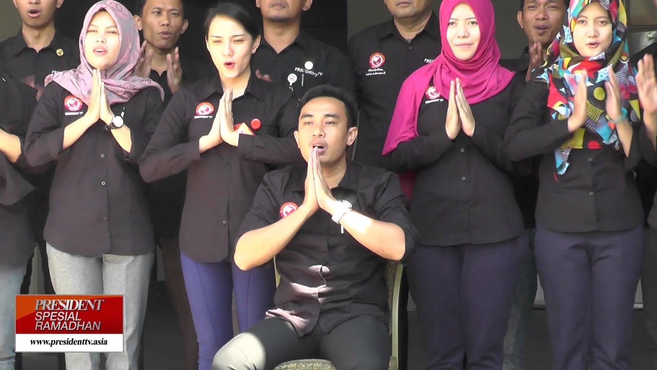 GREETING ALL CREW PRESIDENT TV - YouTube