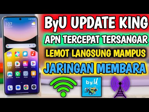 APN ByU Tercepat Paling Stabil Speednya Berasa Kayak Angin Topan Gila ...