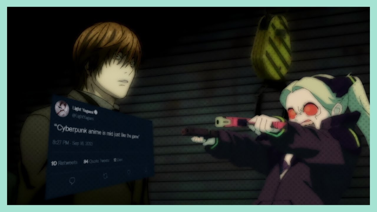 Rebecca meets Kira【Cyberpunk: Edgerunners】&【Death Note】 - YouTube