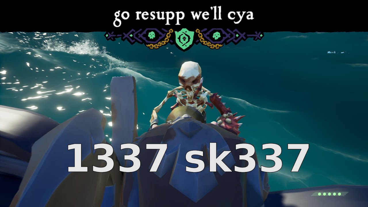 I skeeted the skelly curse man (Sea of Thieves Season 8) - YouTube