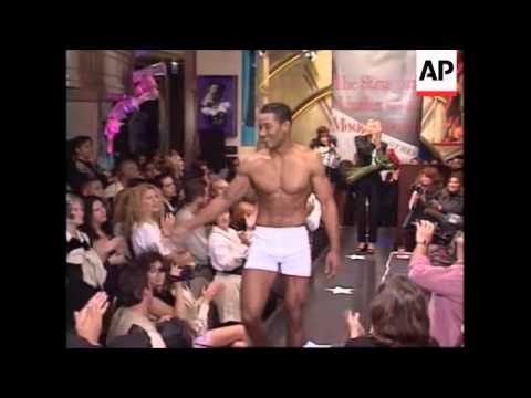 USA: NEW YORK:  MALE UNDERWEAR MODELS