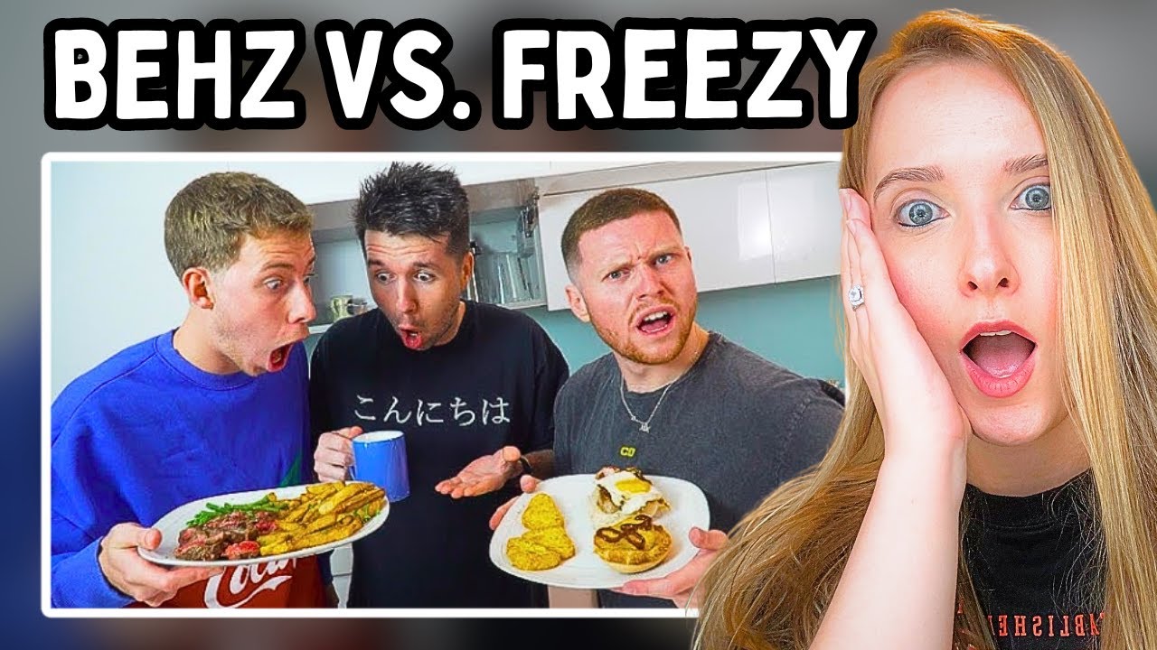 Reacting to YOUTUBER COOK OFF ft BEHZINGA - YouTube