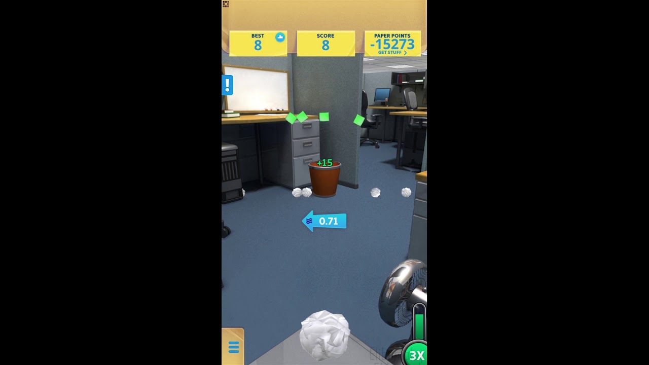 Paper Toss Boss - Medium - YouTube