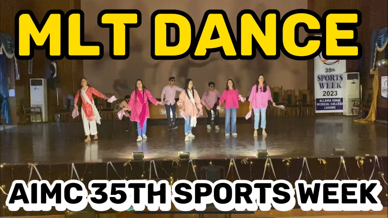 MLT dance performance | AIMC 35th sports week - YouTube