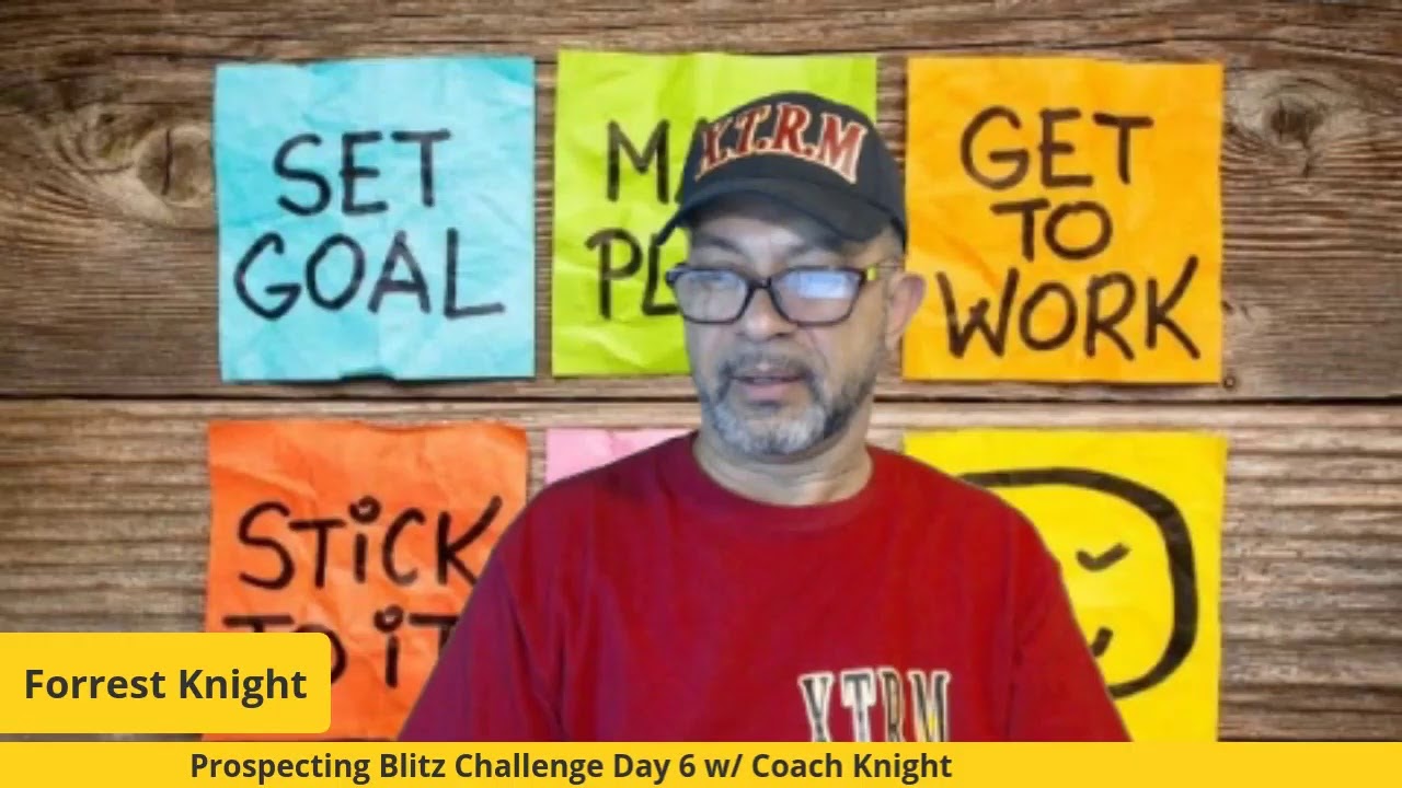 Prospecting Blitz Challenge Day 6 / Fear and Recognition - YouTube