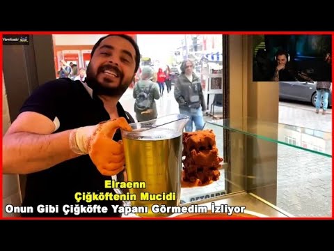Elraenn - çiğ köftenin mucidi onun gibi çiğ köfte yapan görmedim yemek videosunu izliyo