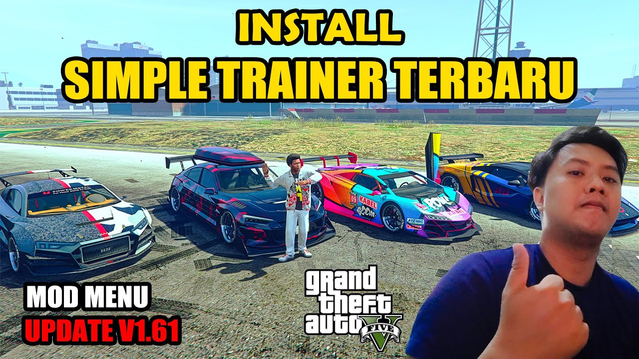 INSTALL MOD MENU SIMPLE TRAINER TERBARU V1.61 - V1.66 | THE CRIMINAL ...