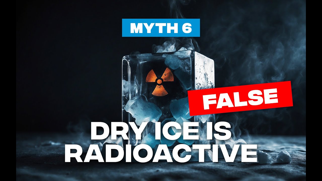 Cool secrets - Myths about dry ice - Myth 6: Dry ice is radioactive ...