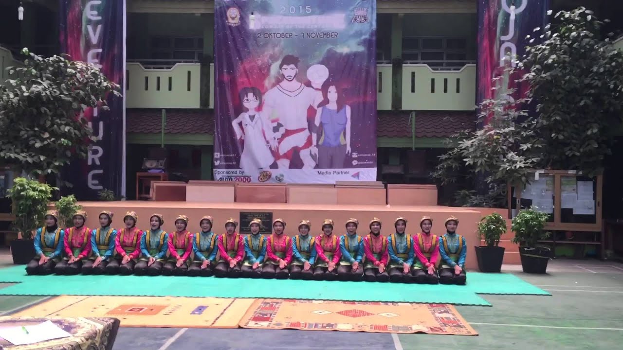 SAMAN Sman 54 Jakarta (SmaleSance) At Sman 13 Jakarta 2015 - YouTube