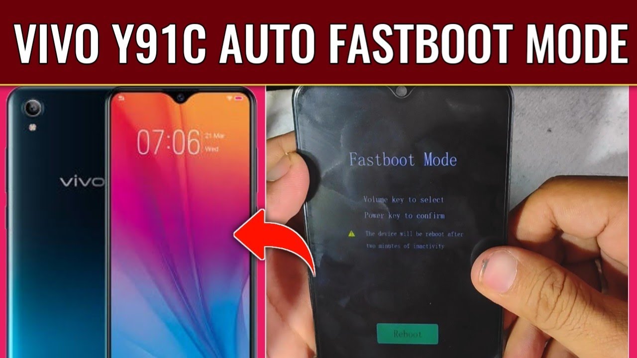 Vivo Y91c auto Fastboot mode Fixed || vivo Y91c bootloop problem ...