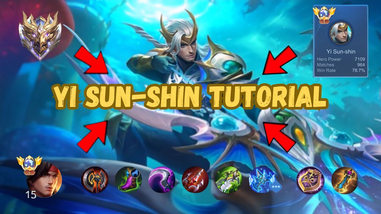 PRO YI SUN-SHIN TUTORIAL (77% wr) : HOW TO SOLO CARRY IN RANKED GAME ...