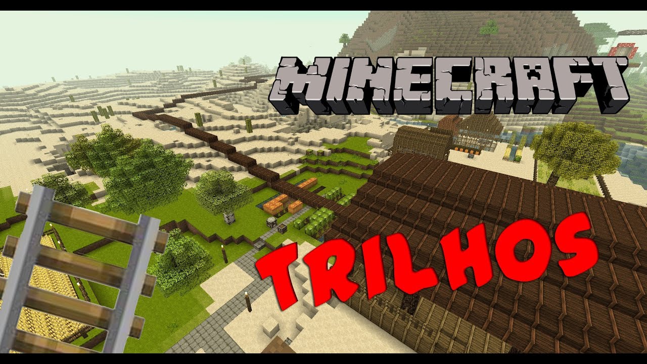 Minecraft Survival Multiplayer - Começando a fazer os trilhos #7 - YouTube