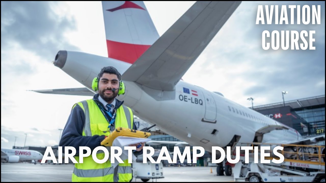 Airport Ramp Duties - YouTube