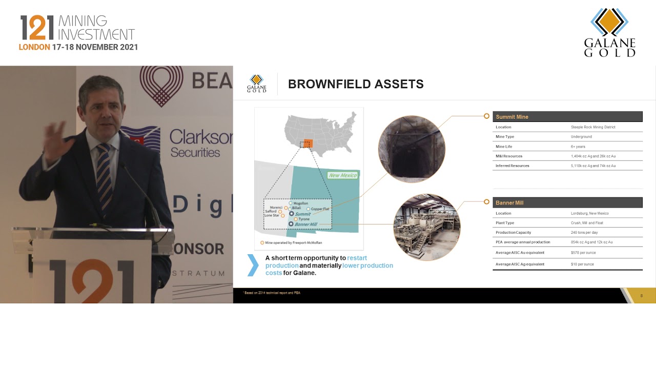Presentation: Galane Gold - 121 Mining Investment London November 2021 ...