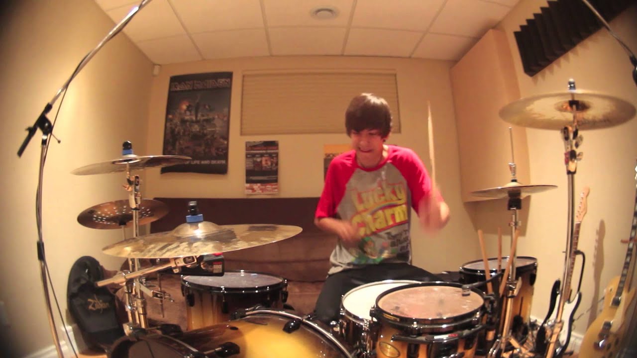 Chris Dimas - Viking Death March - Billy Talent (Drum Cover) - YouTube