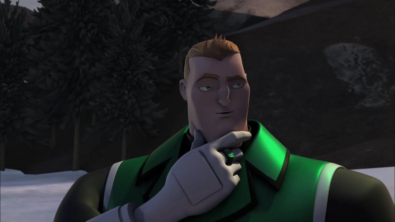 Guy Gardner - Powers and Fights from Green Lantern: The Animated Series ...