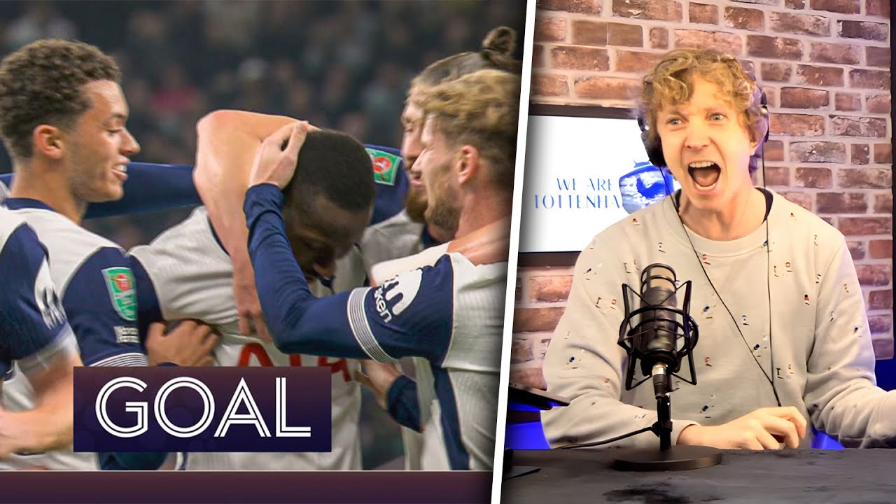 SPURS FANS REACT TO BEATING MAN CITY! - YouTube