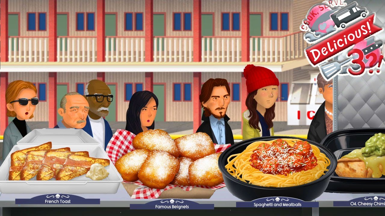 FOOD TRUCK COOKING SIMULATOR GAME :COOK SERVE DELICIOUS 3 - YouTube