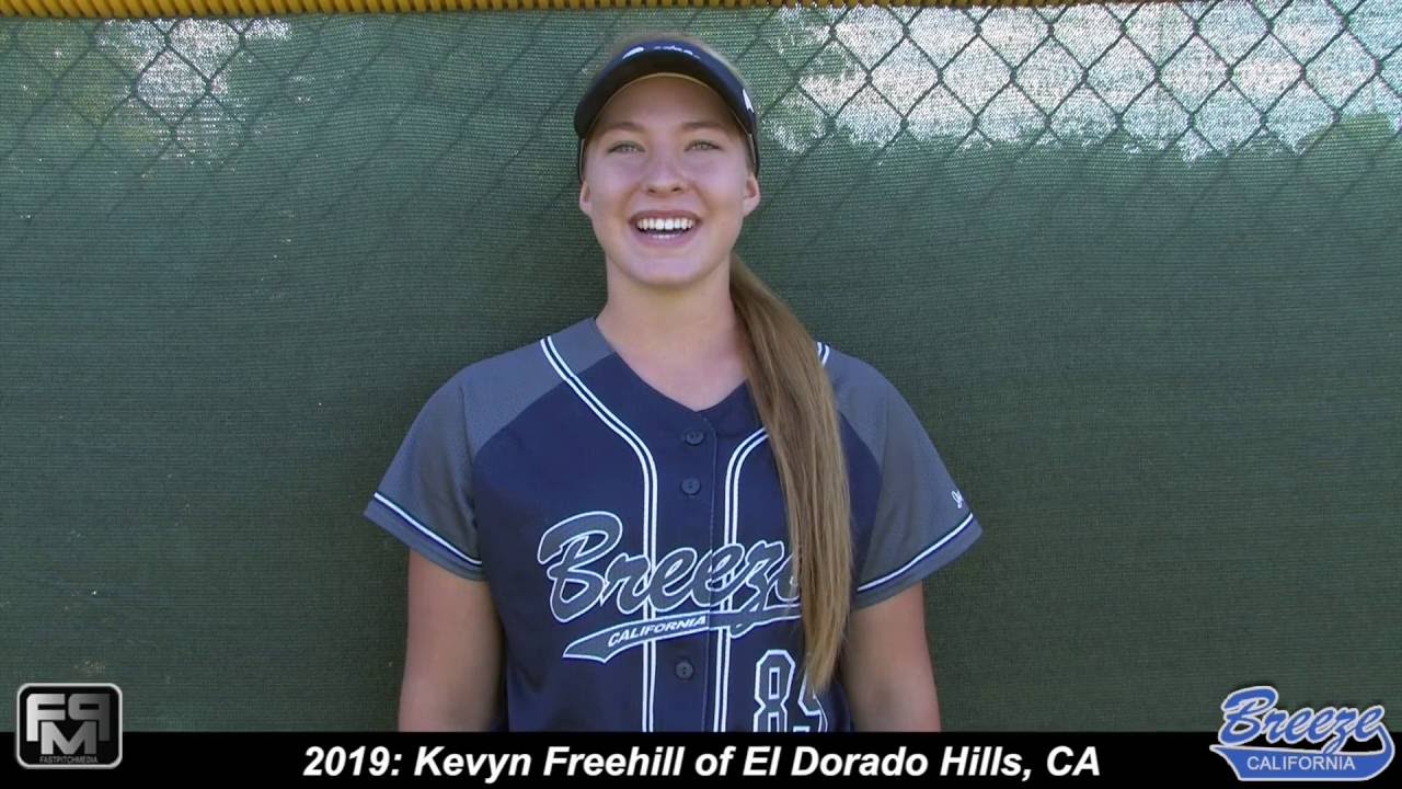 2019 Kevyn Freehill Pitcher and First Base Softball Skills Video - CA ...