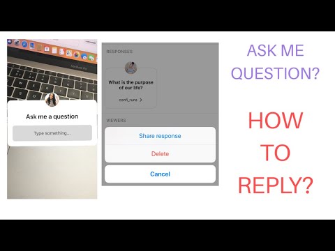HOW TO REPLY ask me questions INSTAGRAM FEATURE July 2018