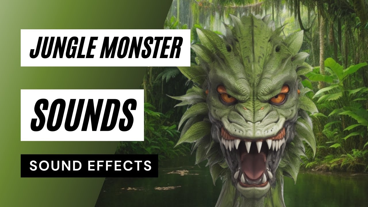 Jungle Monster Sounds - monster sound effects - YouTube