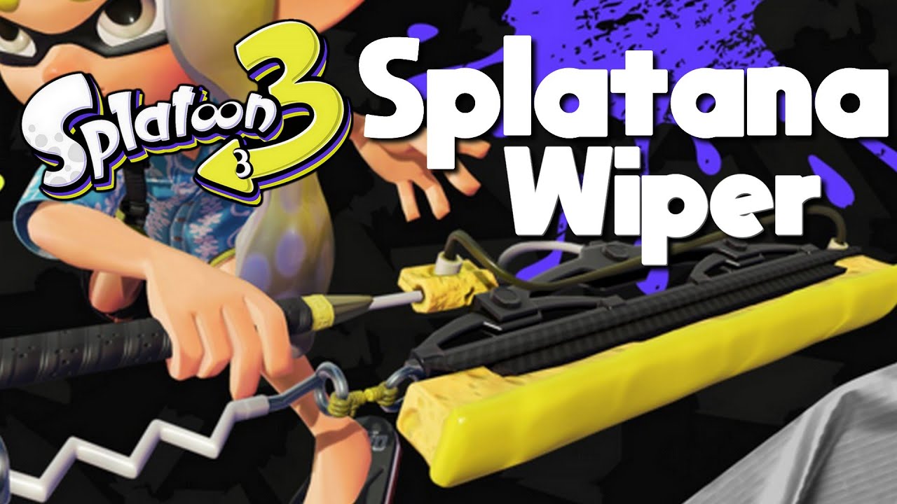 THE SPLATANA WIPER - SPLATFEST WORLD PREMIERE | SPLATOON 3 ...