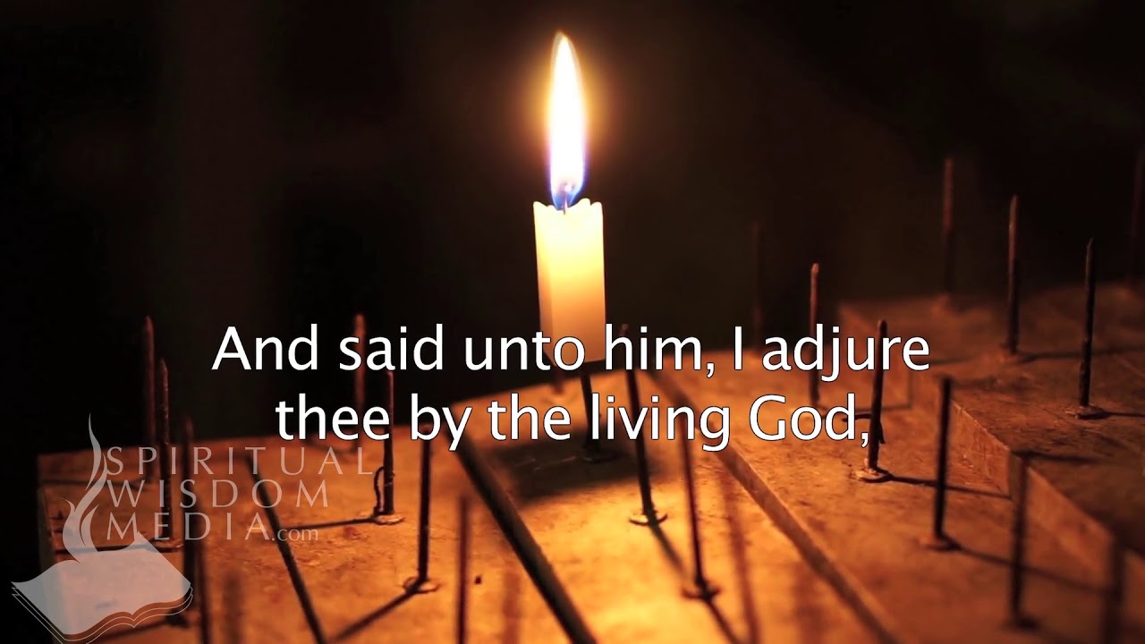 Matthew 26:63 - But Jesus held his peace, And the high priest answered ...