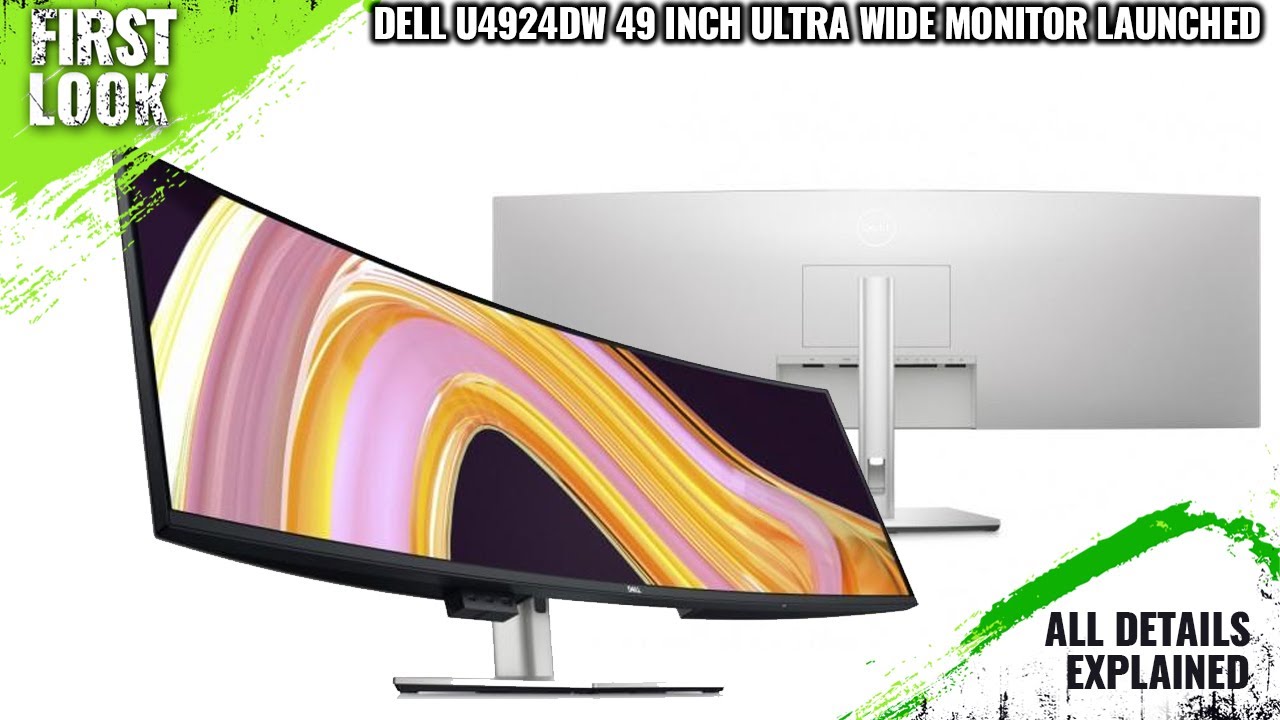 Dell U4924DW 49-inch Ultra-Wide Curved Display Launched - Price @ $1499 ...
