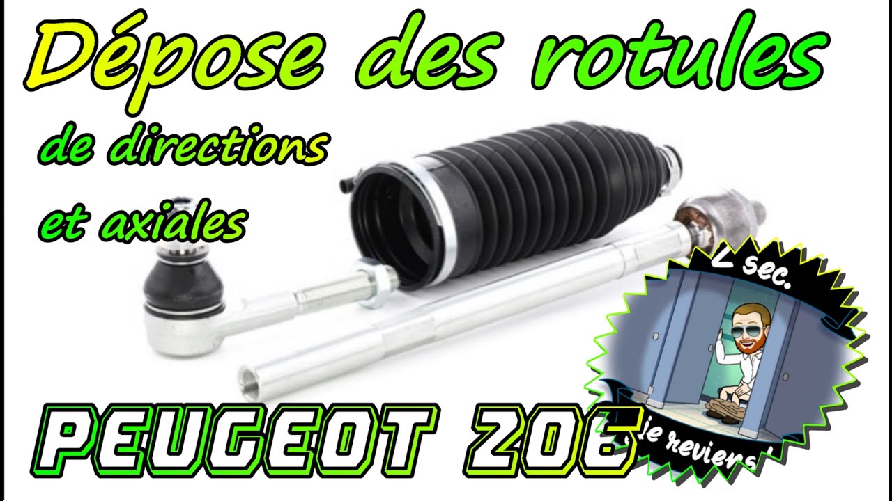 Dépose des rotules de direction et axiale sur la Peugeot 206 de Mme ...