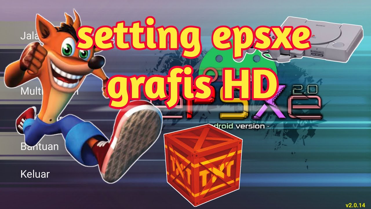 cara setting kualitas gambar menjadi grafis hd - epsxe tutorial - YouTube