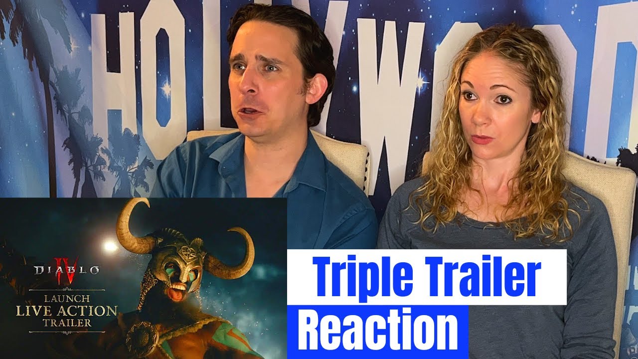 Diablo IV Live Action Trailer Reaction | Launch Trailer | Gameplay ...