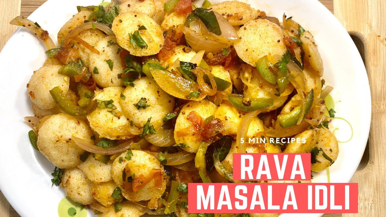 Rava Masala Idli Recipe | मसाला इडली रेसिपी | Hotel Jaisi Spicy Rava ...