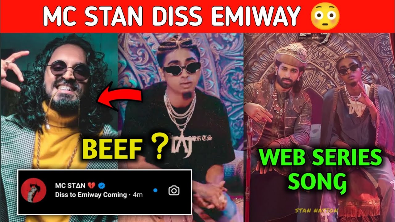 Mc Stan Diss Emiway Bantai 😳 !! Mc Stan Web Series Song Coming !! Emiway Bantai New song ...