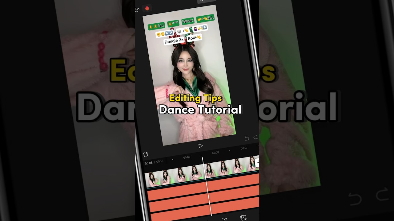 How to create dance tutorials with instructions #christmasdance #dancetutorial #giannastardust ...