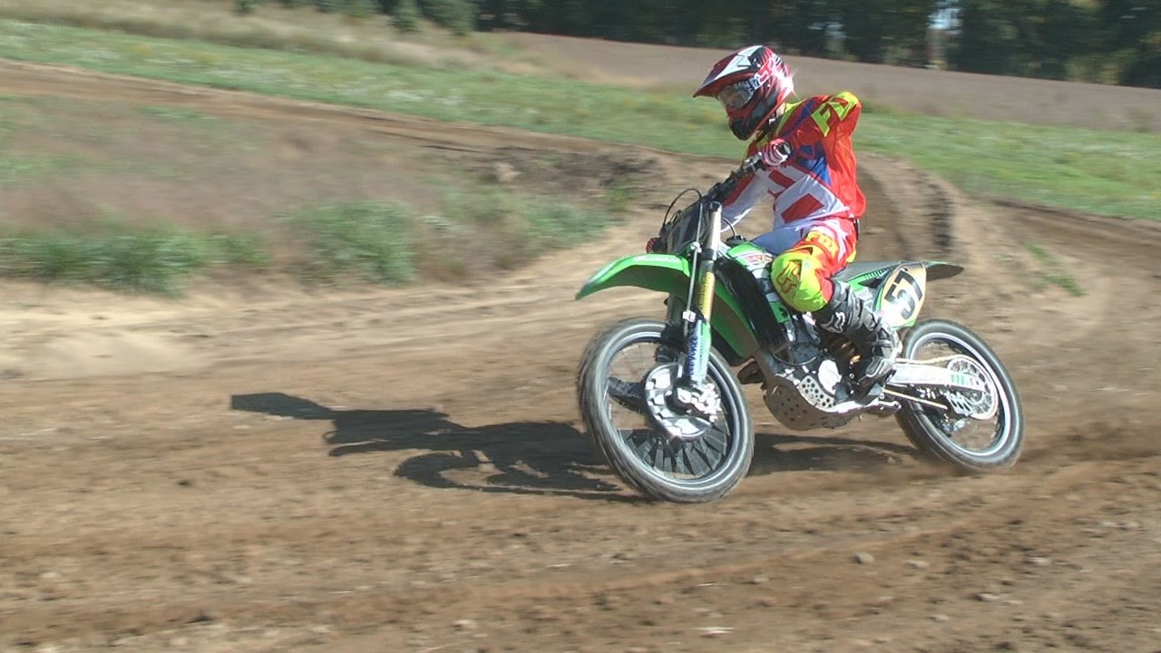 Motocross Corner drills with Gary Semics - YouTube