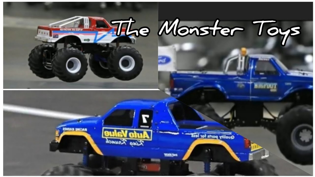 mobil MONSTER adu cepat @toyssyamil - YouTube