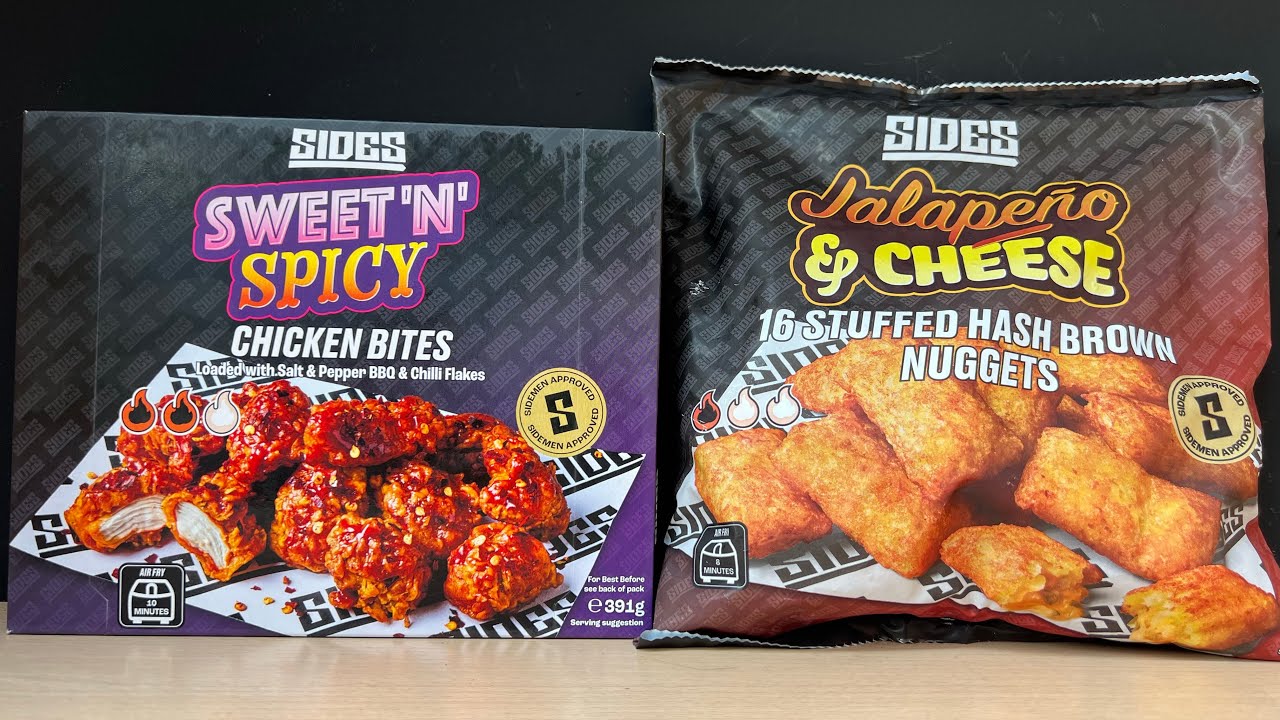 Iceland Sides Sweet N Spicy Chicken Bites , Iceland Sides Jalapeno ...
