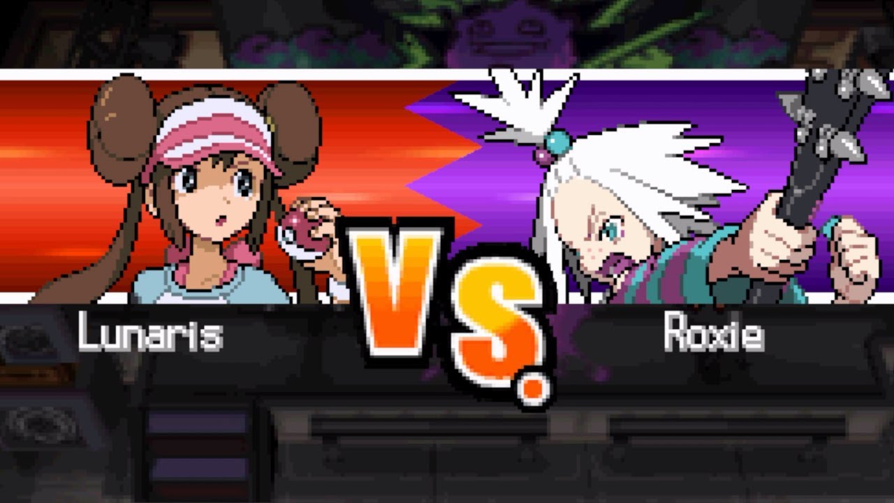 Pokemon Volt White 2 Redux Vs Gym Leader Roxie - YouTube