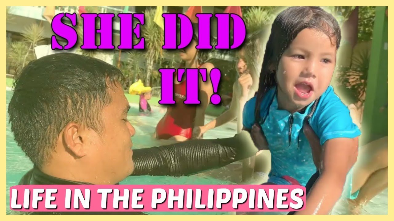 KIDS FIRST EVER SWIMMING LESSON ANG CUTE NI JOSEPHYN! - YouTube