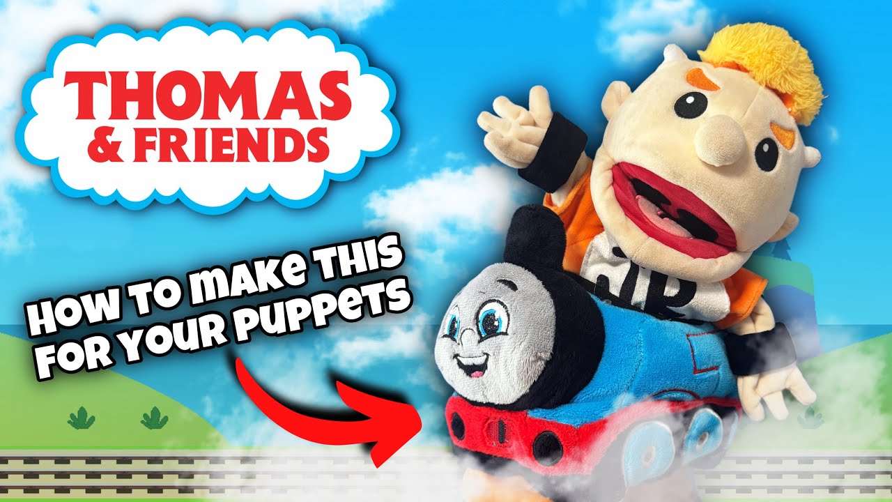 TCP Extra: HOW TO MAKE A THOMAS COSTUME FOR YOUR PUPPET! - YouTube